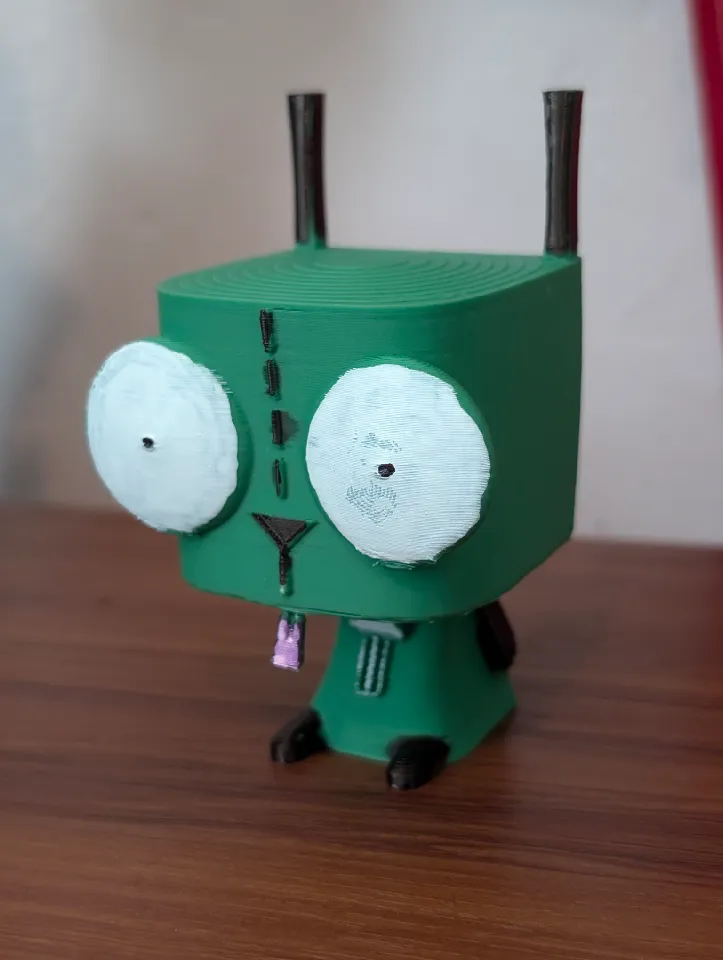 Gir - Invader Zim by Missingno. | Download free STL model | Printables.com