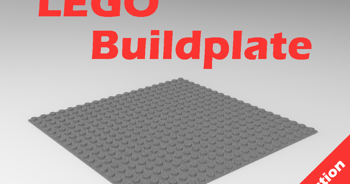 LEGO build plate collection - TESTED por ART_TOO | Descargar modelo STL ...