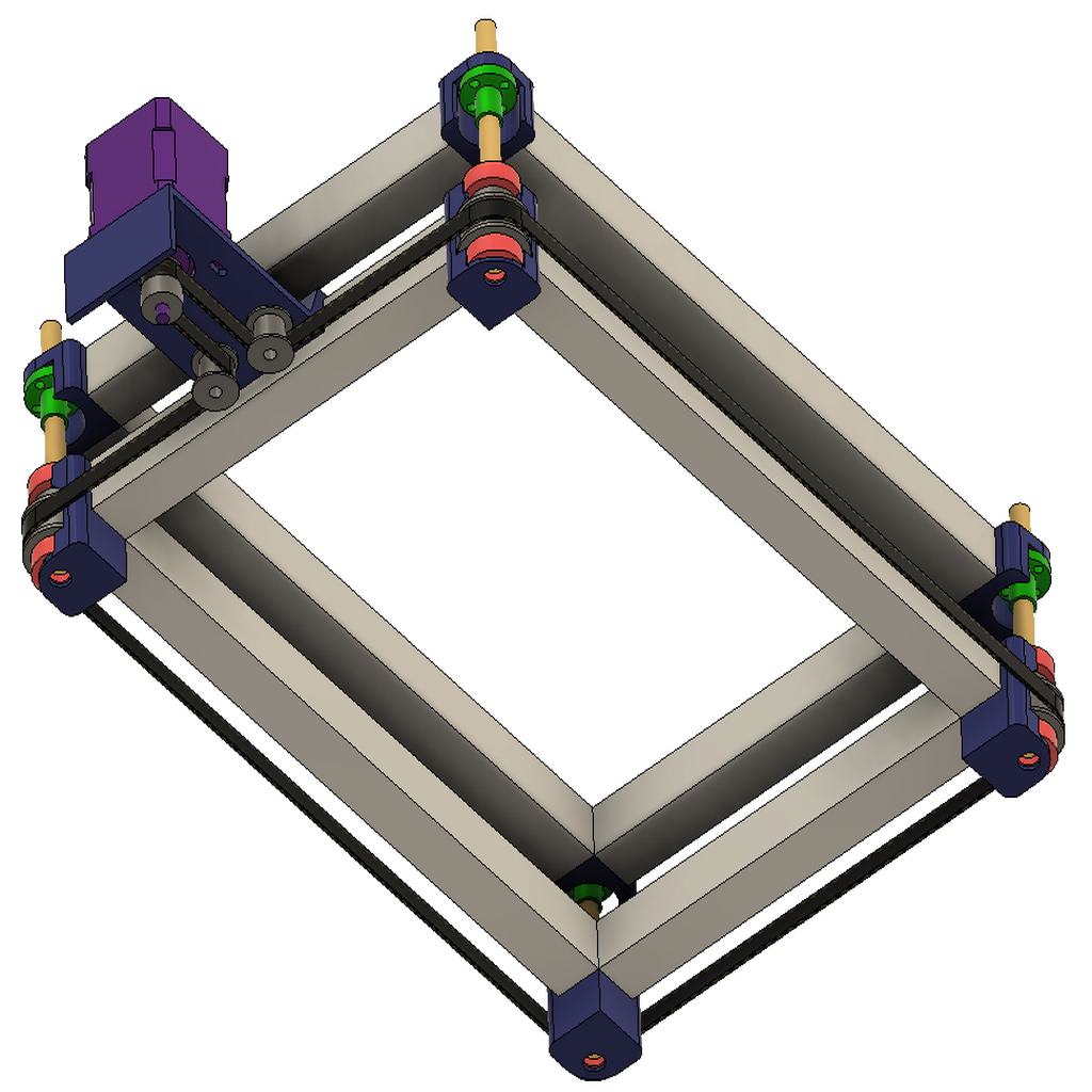 Adjustable bed for K40 on a budget (Fusion file added!) by Arie Kanarie ...