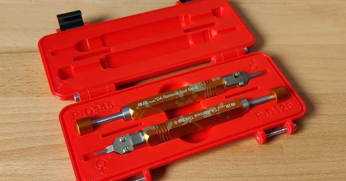 Rugged box for Jrready Molex Microfit 3.0 Extraction tools by innercube ...