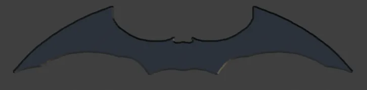Batarang- Batman Boomerang by Elhay | Download free STL model ...