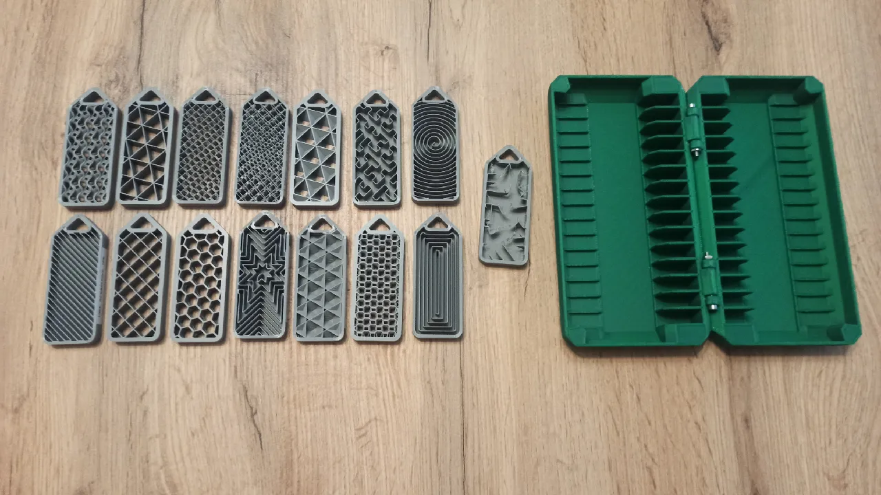 Infill BOX with infill samples by Martin83 | Download free STL model ...