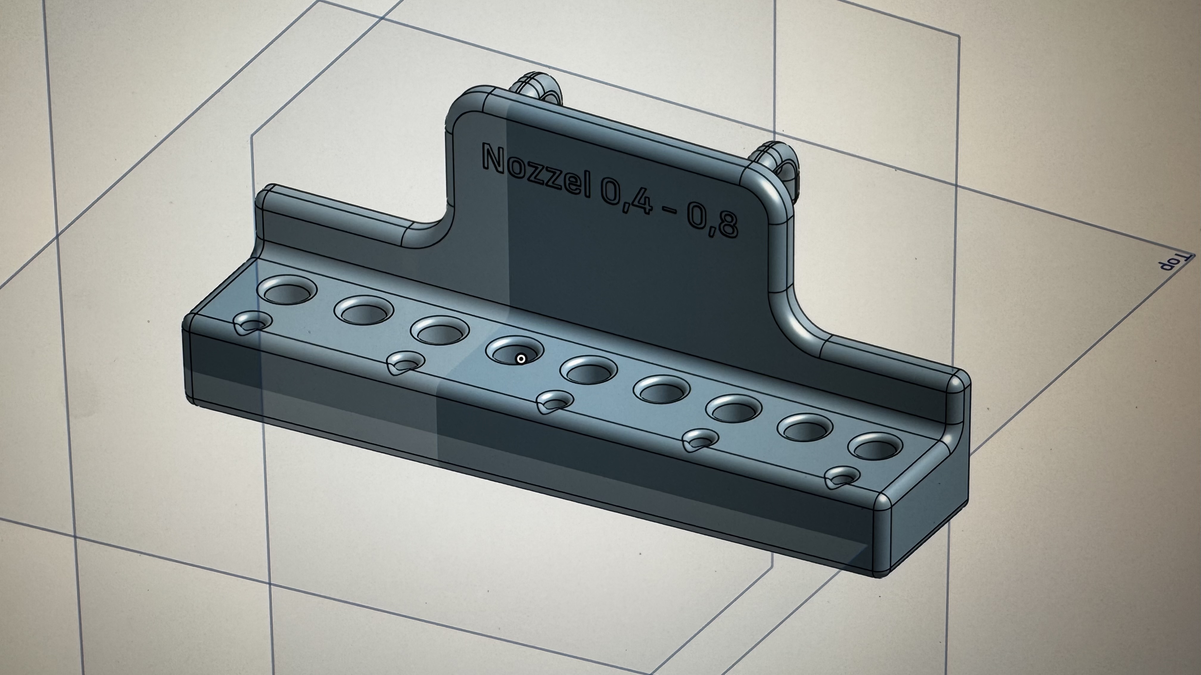 IKEA Skadis Nozzel Halter by MazZe2880 | Download free STL model ...