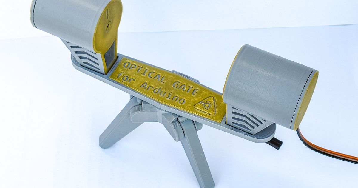 ArduinoSensors - Optical gate by matyash | Download free STL model ...