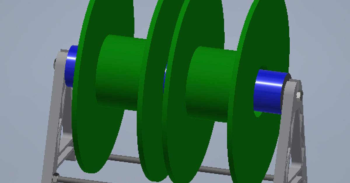 Light weight filament reel by SV SYA | Download free STL model ...