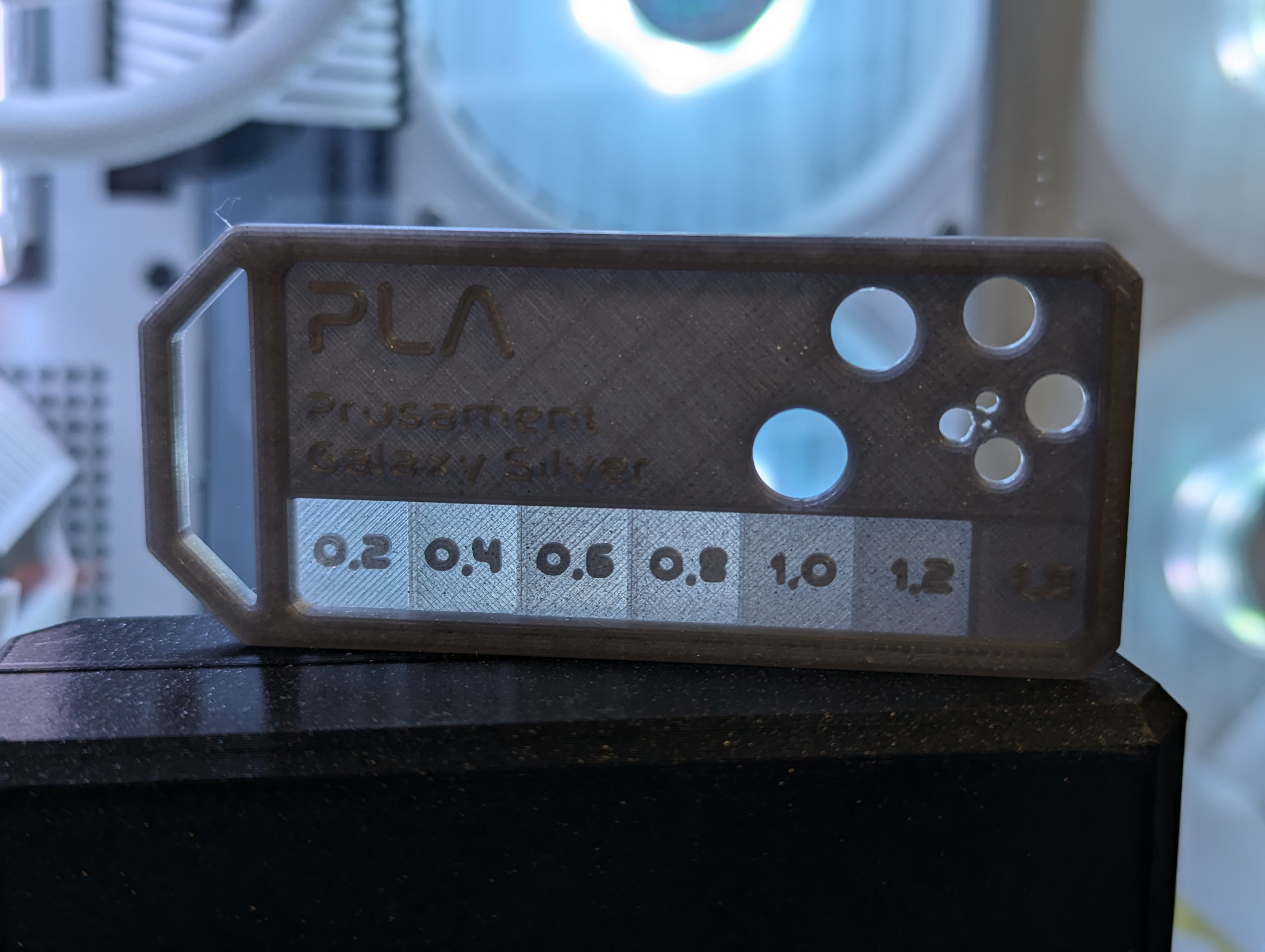 Filament Sample with customizable labels (Prusa slicer) by B0BH3 ...