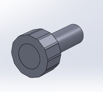 Knob for M4 hexagon with cap by Anel Salčin | Download free STL model ...
