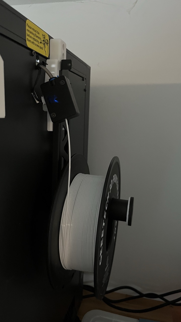 Filament Reel relocator for Sovol SV08 - Updated minimalist version V2 ...