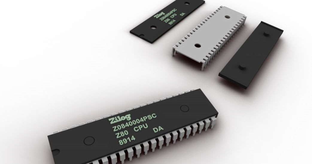 Zilog Z80 by MaaB | Download free STL model | Printables.com