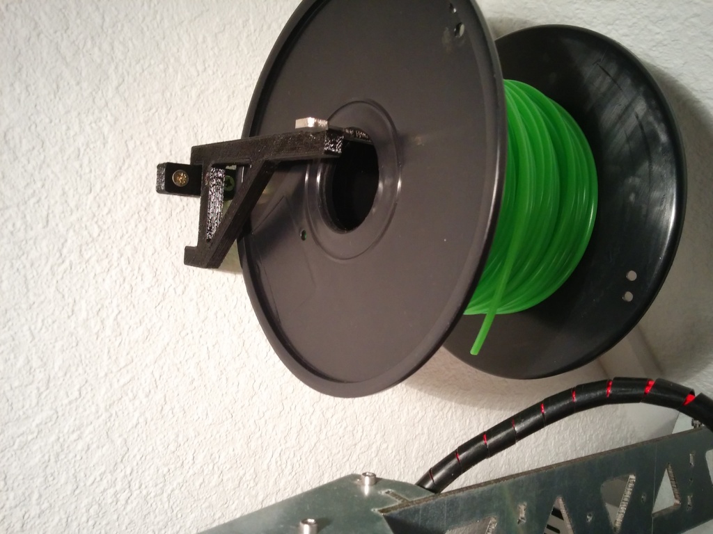 *UPDATED* Wall mounted spool holder by Arie Kanarie | Download free STL ...