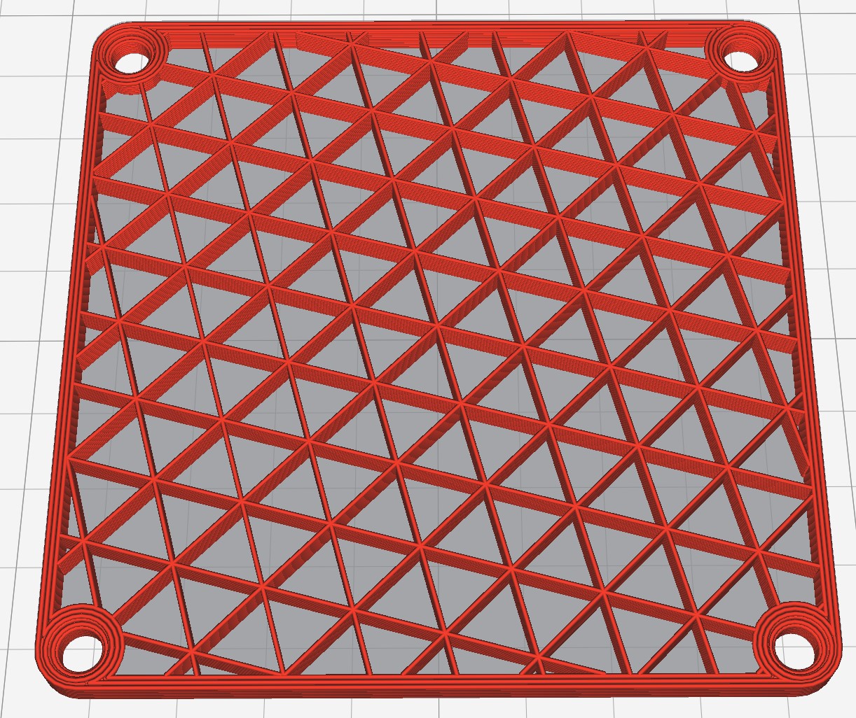 92mm Fan grill par FireTime | Téléchargez gratuitement un modèle STL ...