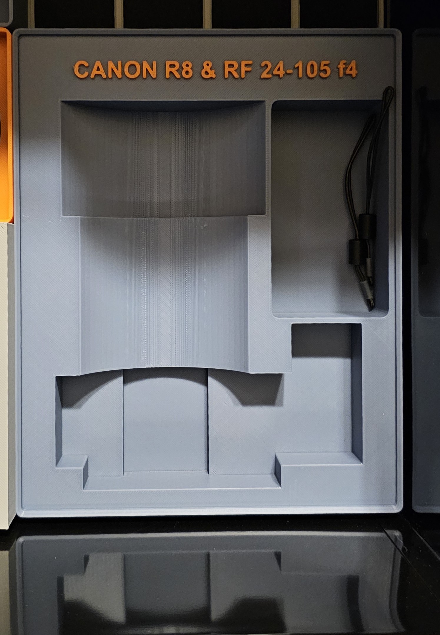 Gridfinity - 4x5 - Canon R8 & RF 24-105 f4 by ellis9334 | Download free ...