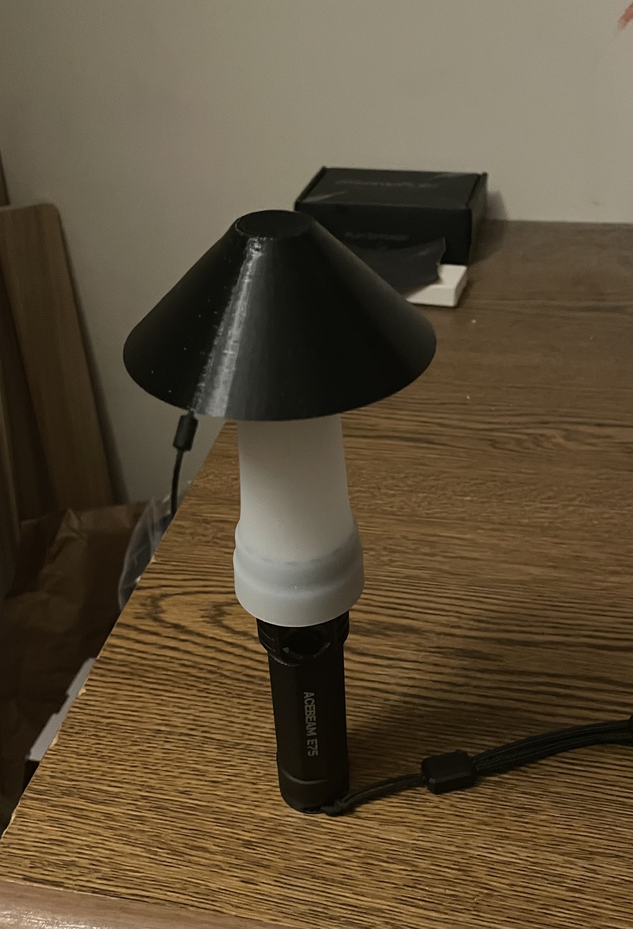 Lampshade compatible with Acebeam E75 diffuser by Mike | Download free ...