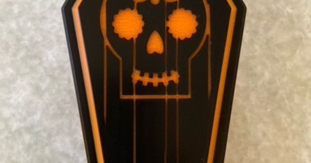 Twist Lock Coffin Topper Dio De Los Muertos autorstwa bak2sj | Pobierz ...