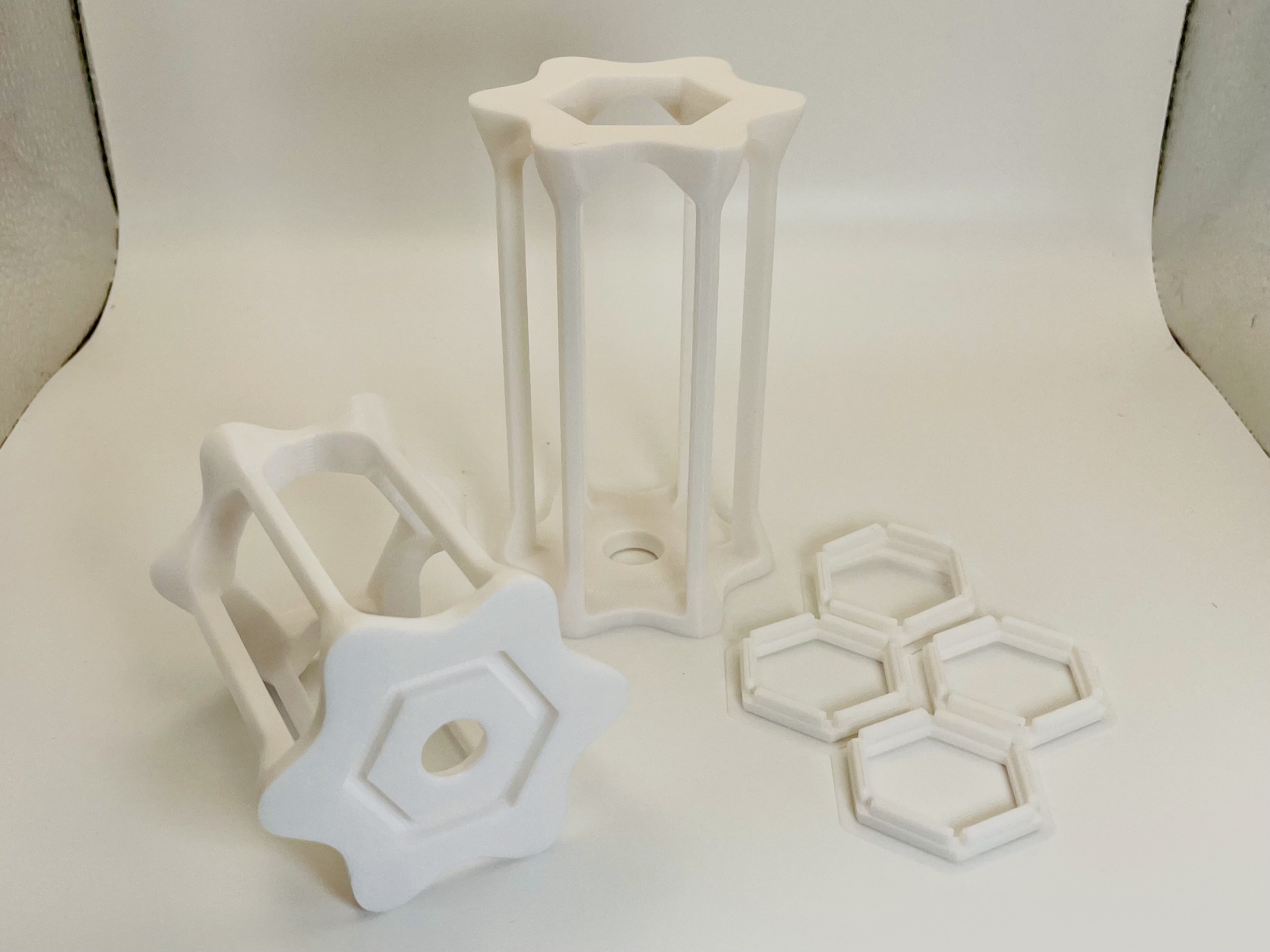 "Skelton" Column Spacers for Gravitrax by Swan_Kikaku | Download free ...