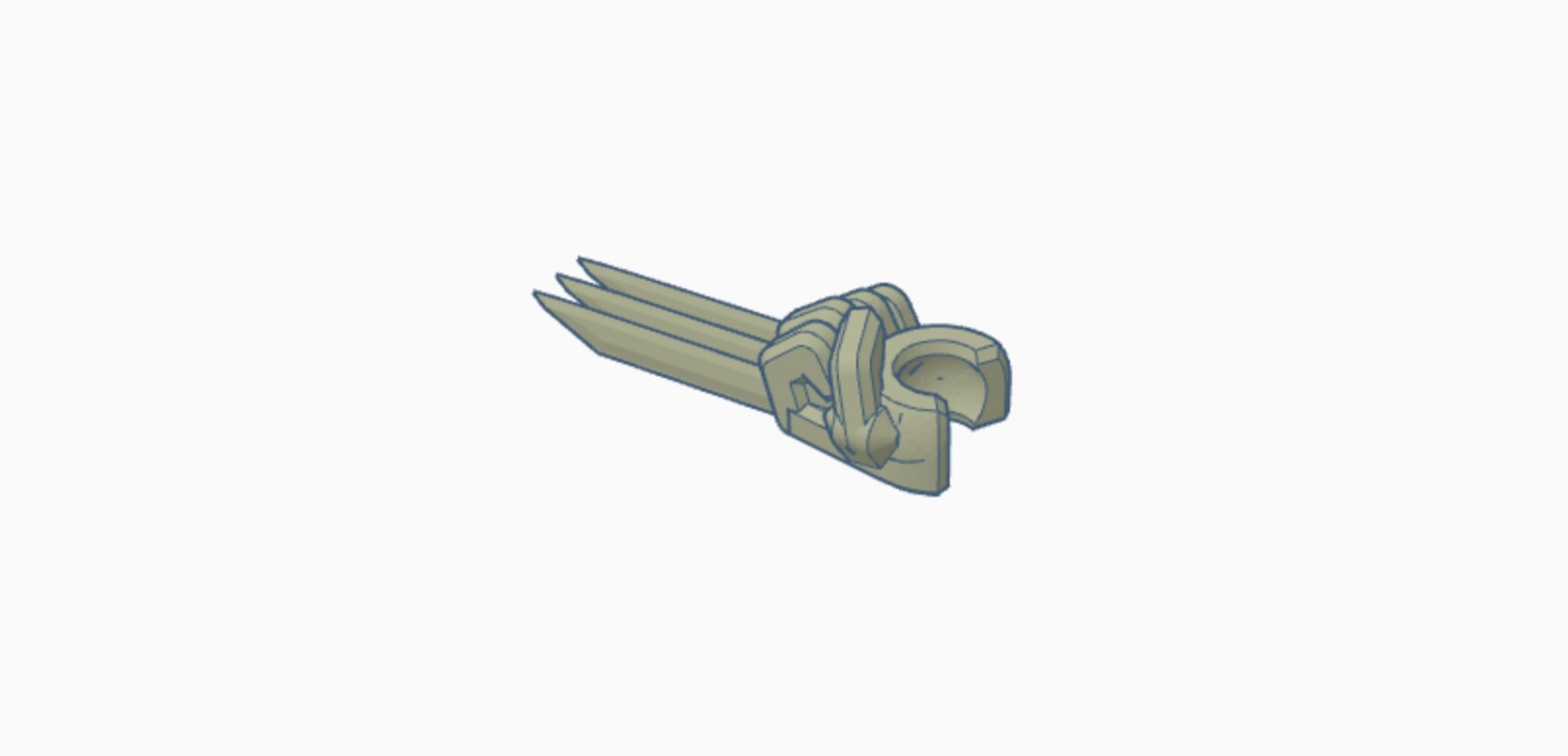 Wolverine claws for Dummy 13 by Ghostcat3-D | Download free STL model ...