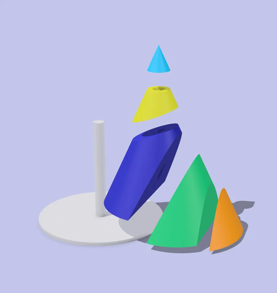 3d Cone Shape