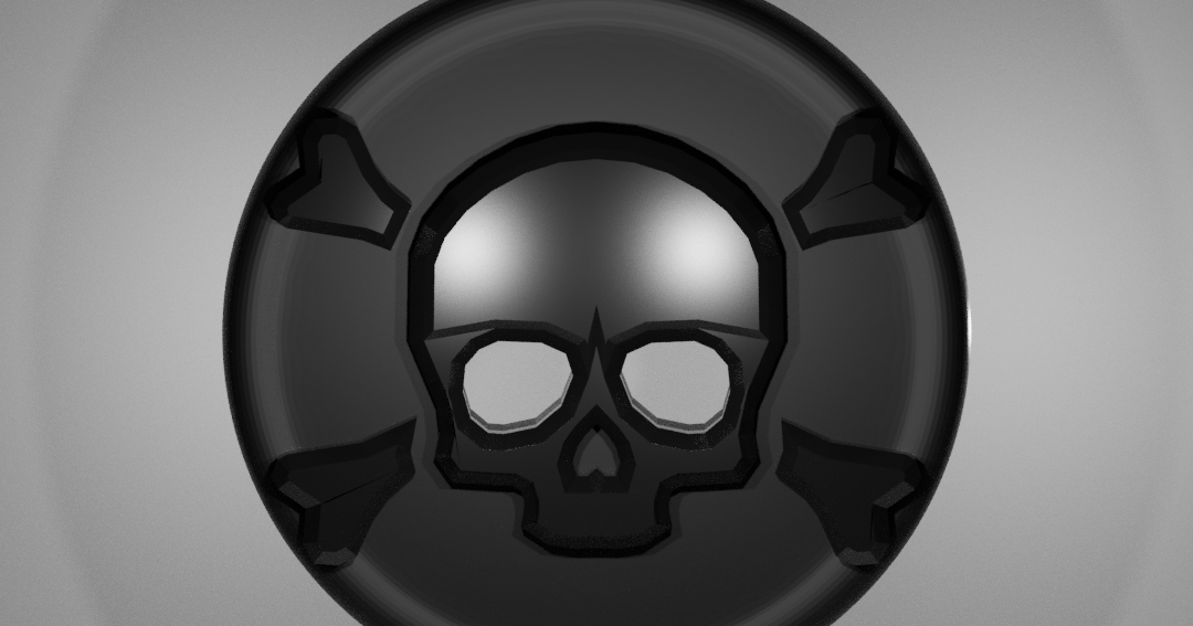 A skull Button by Leonardo Vieira | Download free STL model ...