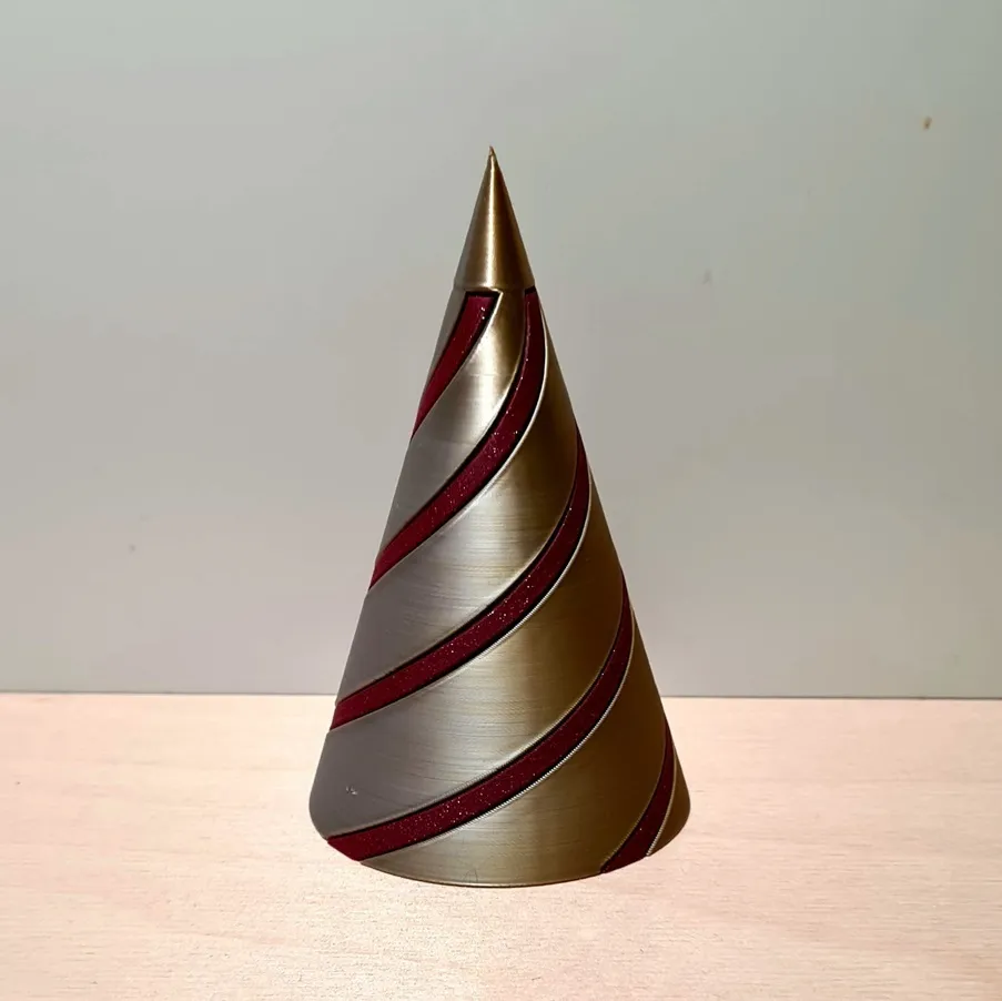 Spiral Christmas tree by 3D prints and gifts | Download free STL model ...