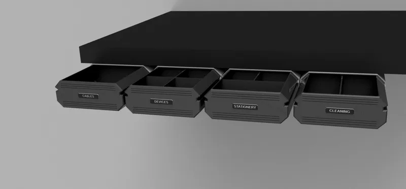 Element Under Desk Drawer - Large - Four Interiors by Peter Martin ...