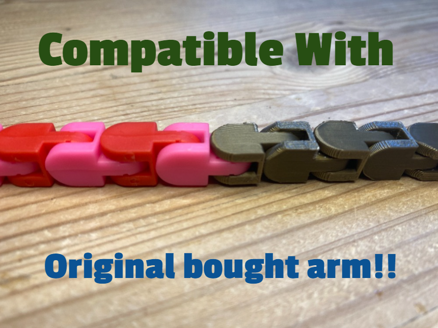 Articulated Infinity Arm by AlbertW | Download free STL model ...