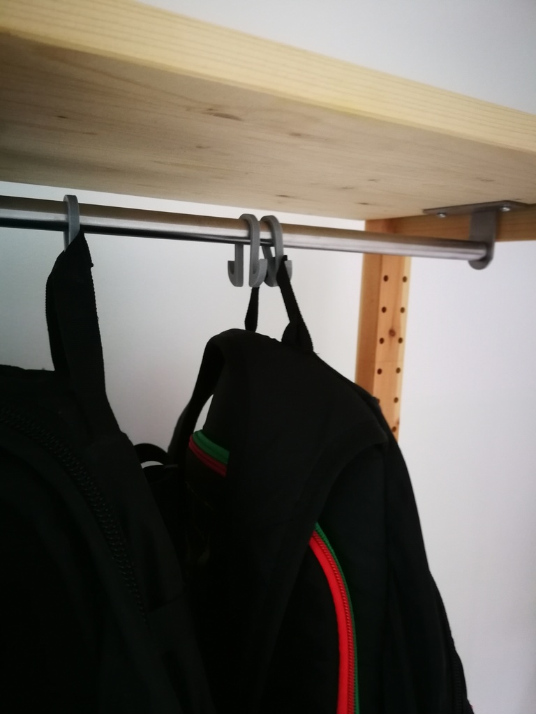 Backpacks Hook by Kevin N | Download free STL model | Printables.com
