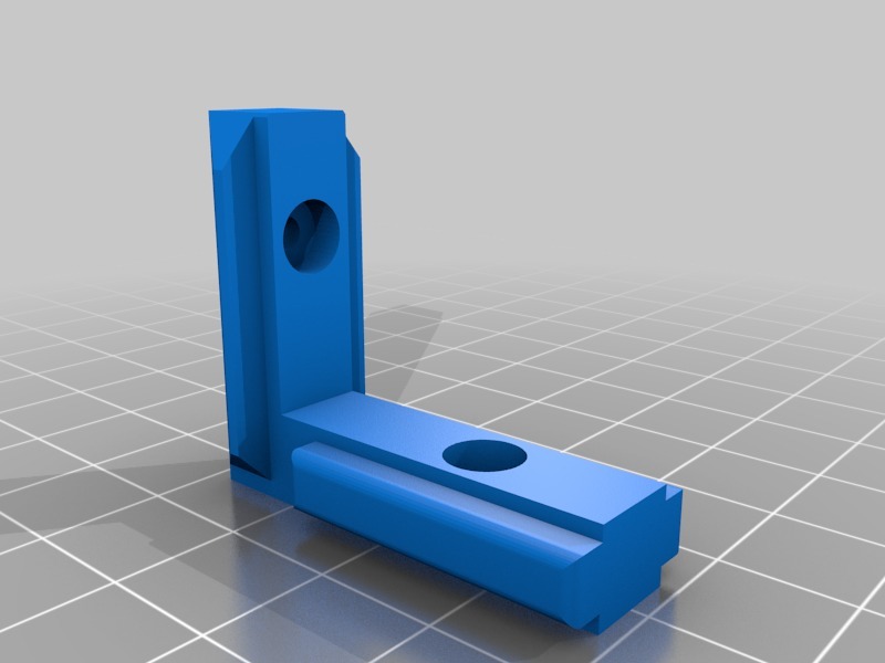 L corner bracket to 3030 Profile von jacekpom | Kostenloses STL-Modell ...