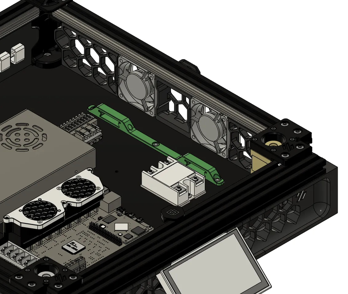 Siboor Trident Inverted Electronics DIN holder by Ivah Sukhikh ...
