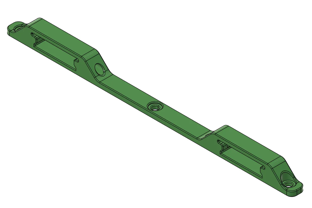 Siboor Trident Inverted Electronics DIN holder by Ivah Sukhikh ...