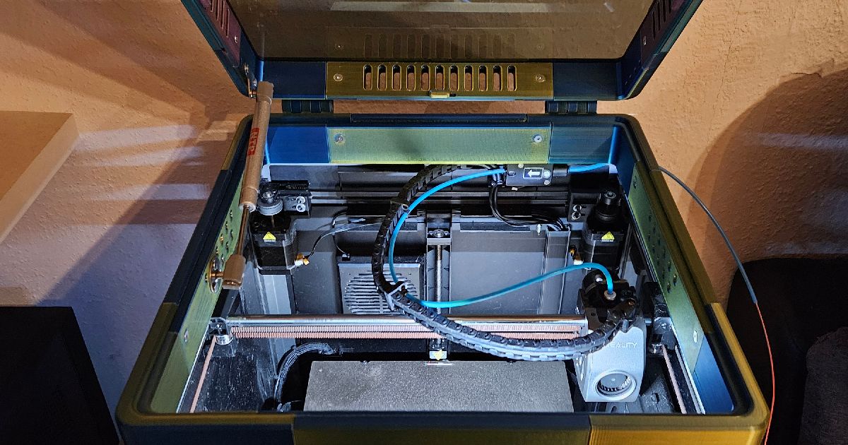 Creality K1 Max - Top Riser with Damper by Mike Froehner | Download ...