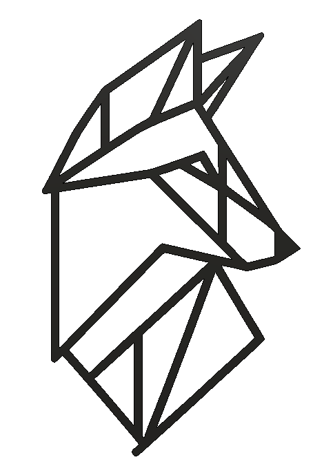 Geometric Fox Wall Art by Chris Erno | Download free STL model ...