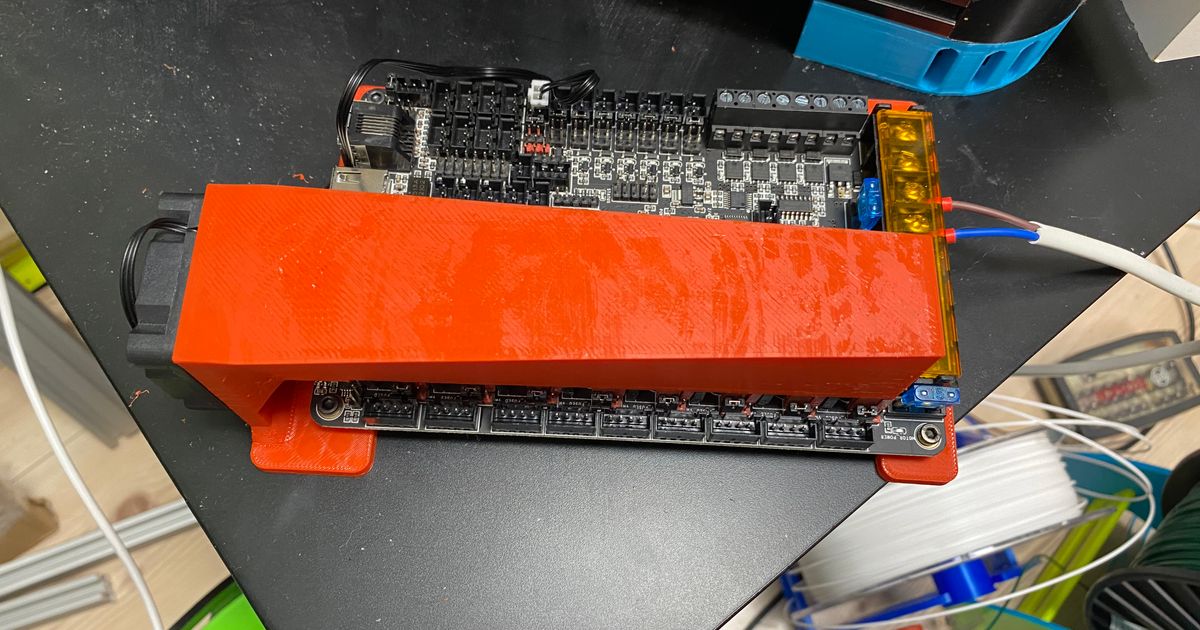 BTT Octopus Pro Testbed mount by TypQxQ | Download free STL model ...