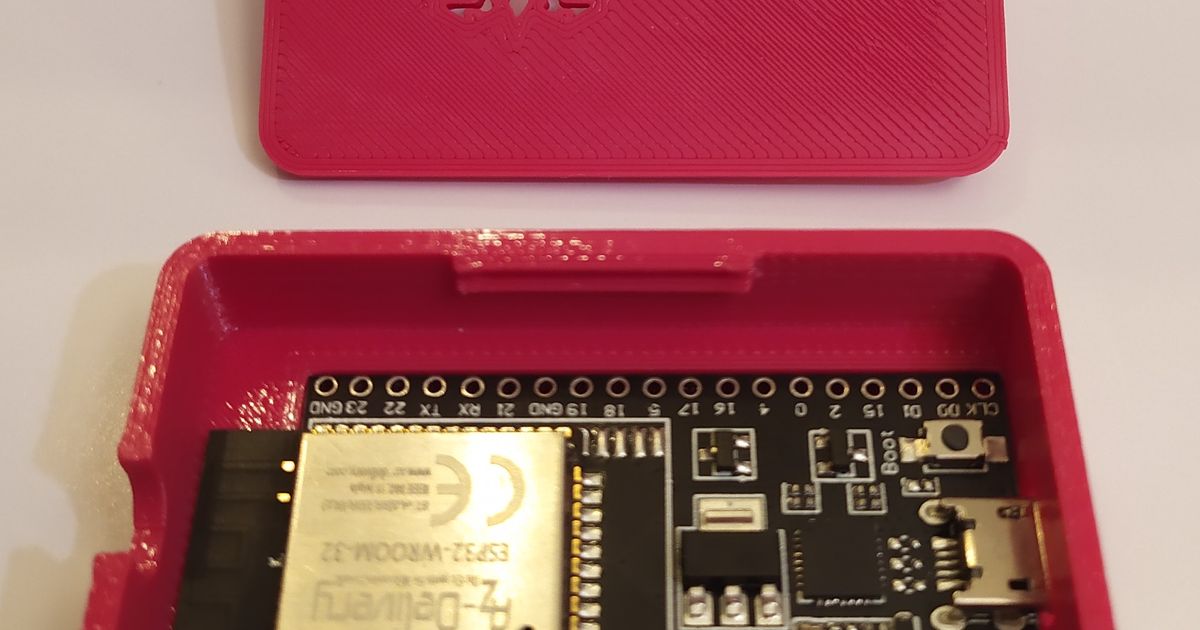 ESP32 DevKitC V4 box by Garag | Download free STL model | Printables.com