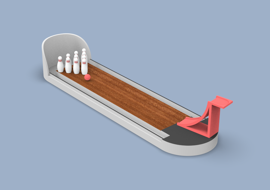 Bowling game by argentina.printea | Download free STL model ...