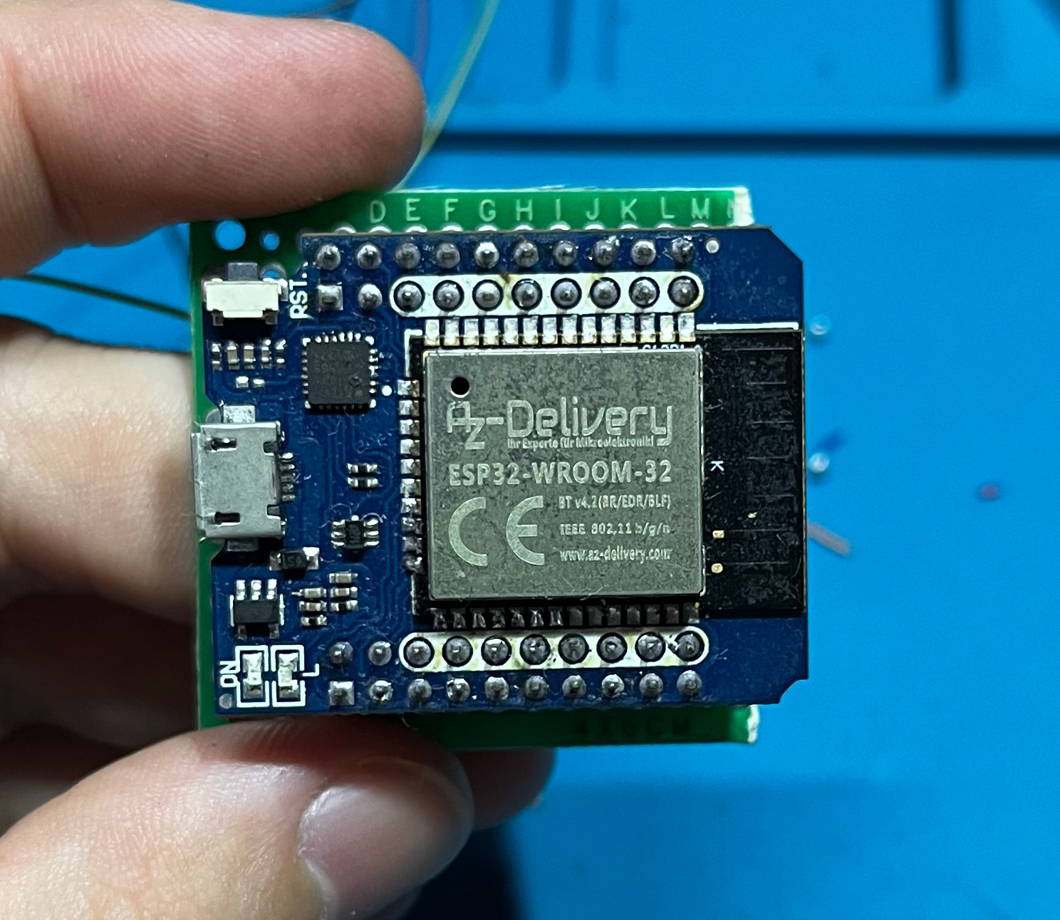 Esp32 D1 Mini Project Box Bresser 6 in one RF 868mhz Reader with cc1101 ...