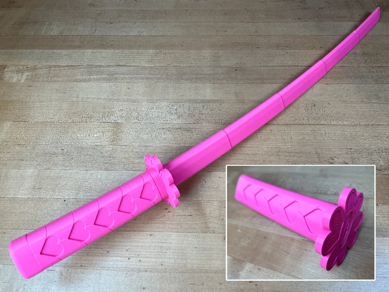 Mitsuri’s Print-in-Place Collapsing Katana by 3D Printing World ...