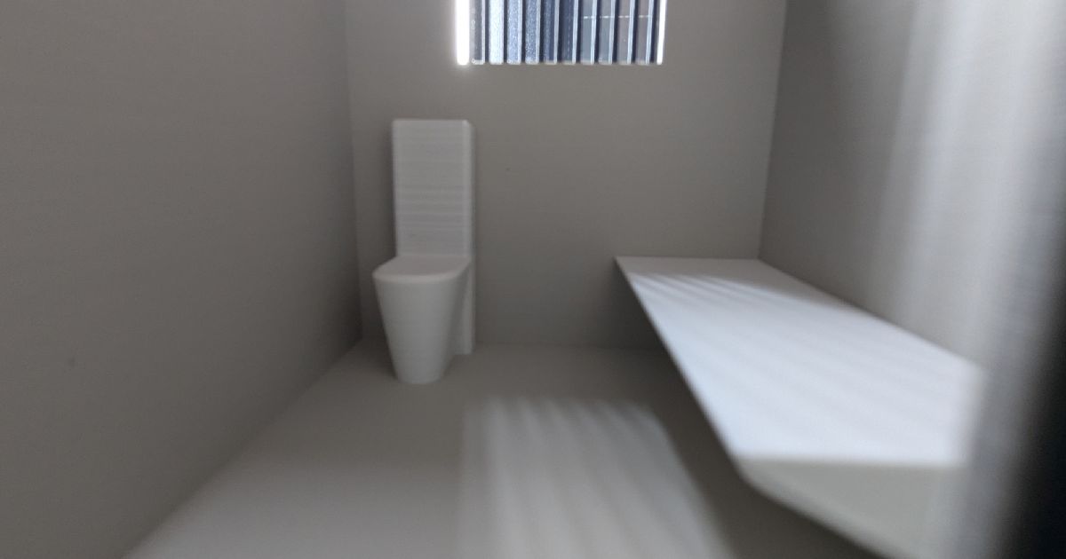 Prison Cell Education Tool by ventrue3000 | Download free STL model ...