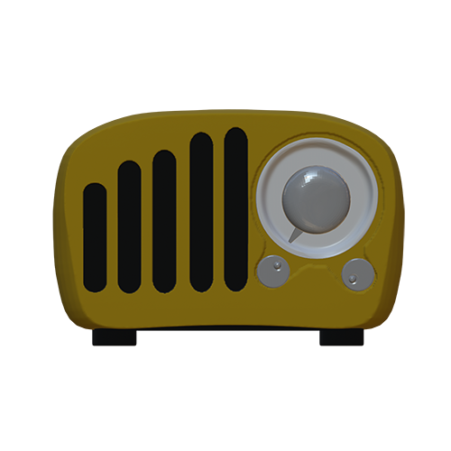 Retro Radio Statuette by Angelix | Download free STL model | Printables.com