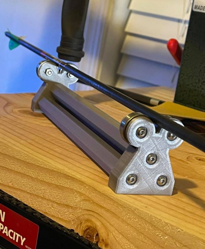Arrow Straightness Tester by ccurio | Download free STL model ...