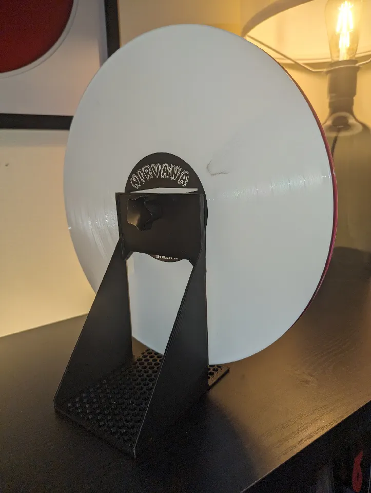 2 Vinyl Record Drying Stand by Cameron | Download free STL model ...