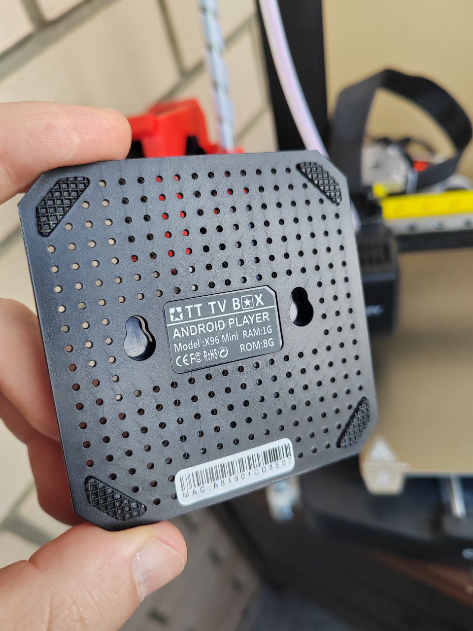 X96mini TV box case for Klipper by Alex Kustov | Download free STL ...