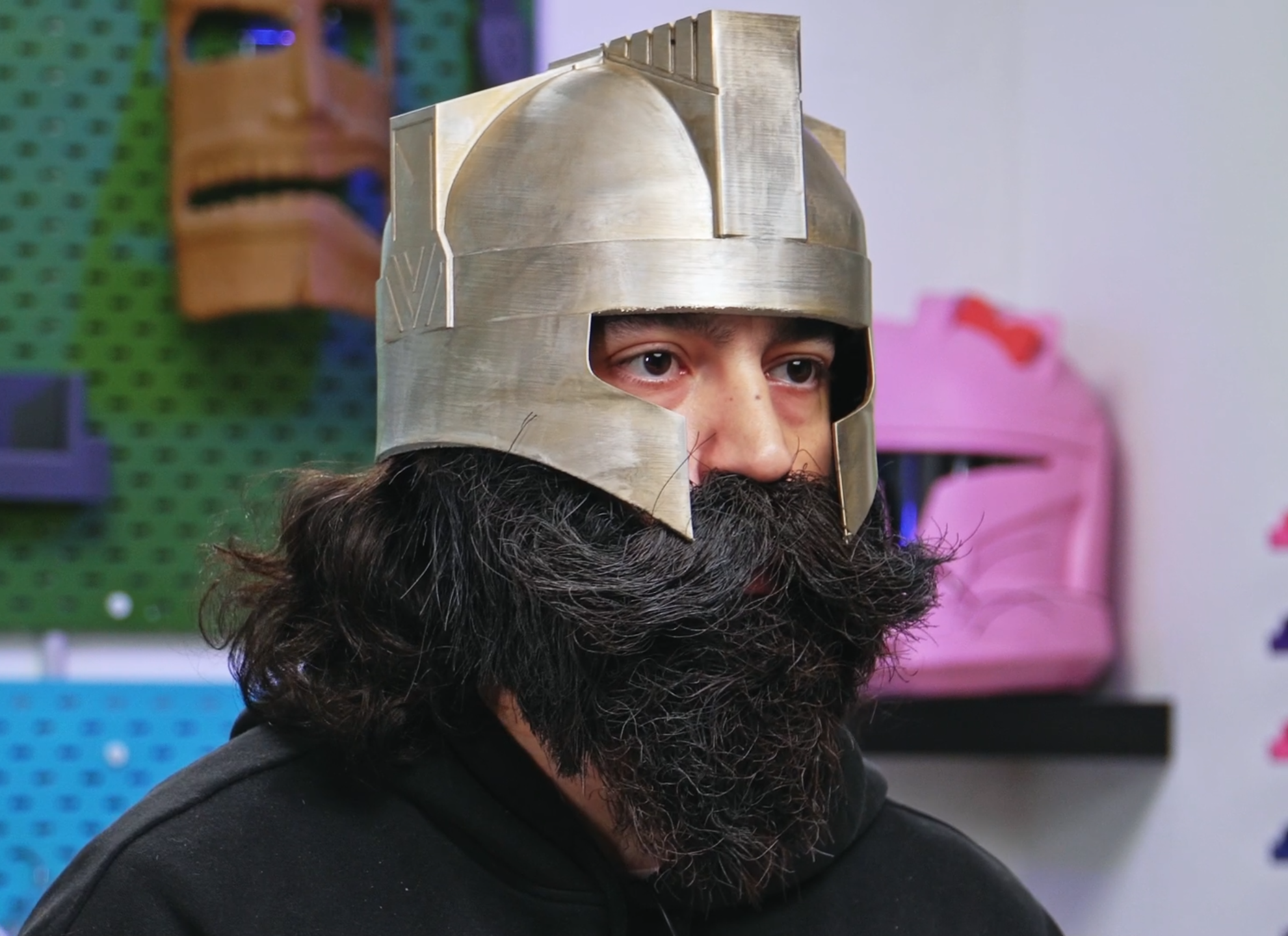 3D Printed Beard by 3DJake | Download free STL model | Printables.com