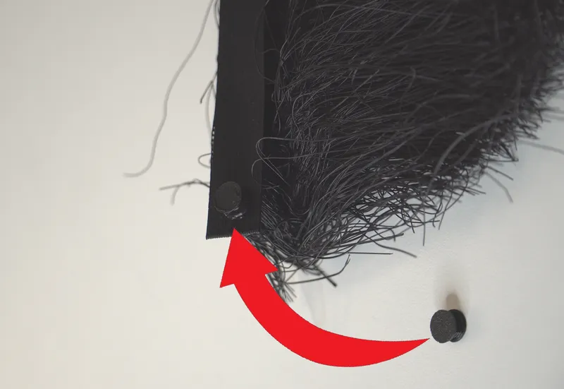 3D Printed Beard by 3DJake | Download free STL model | Printables.com