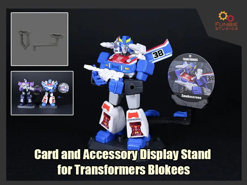 Display Stand for Transformers Blokees by Funbie Studios | Download ...