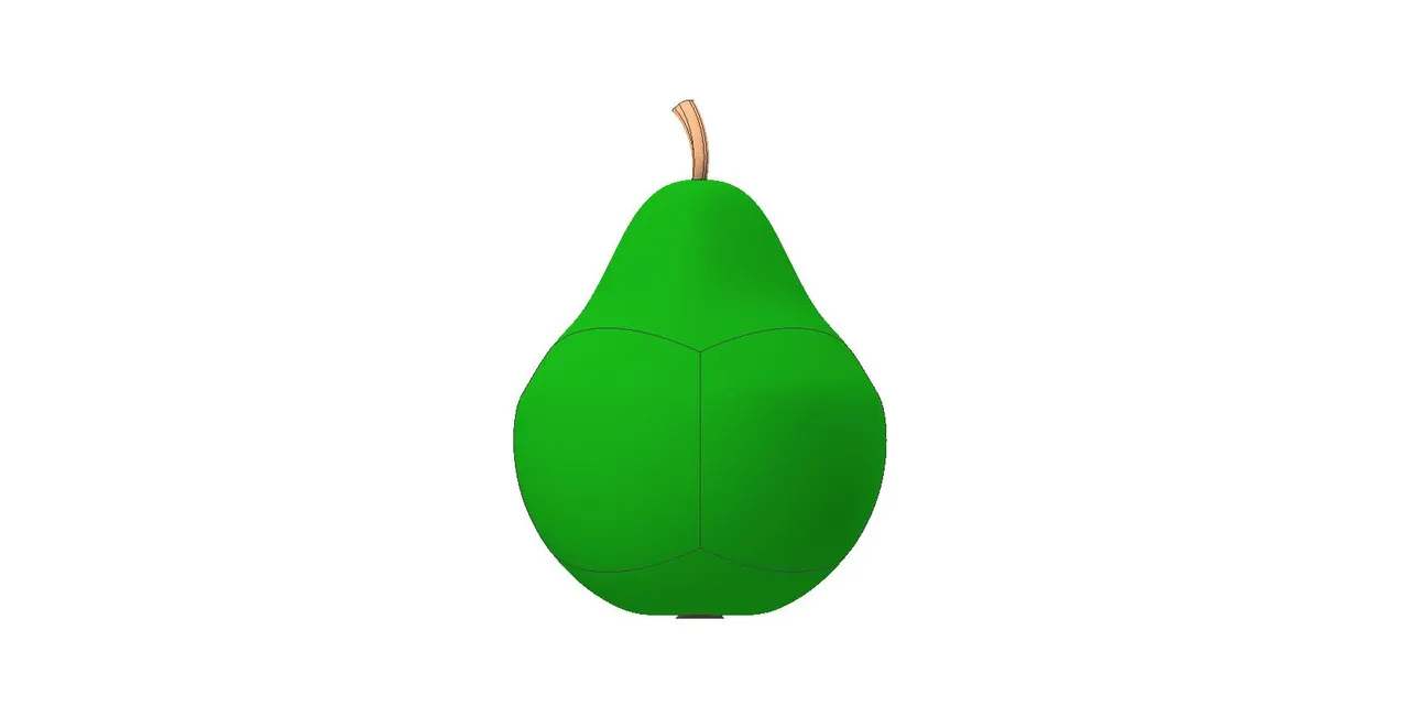 πR (pear) by Pavel Šichnárek | Download free STL model | Printables.com