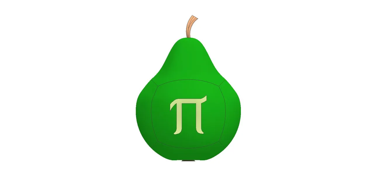 πR (pear) by Pavel Šichnárek | Download free STL model | Printables.com