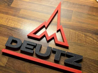 DEUTZ Logo by Calibrator | Download free STL model | Printables.com