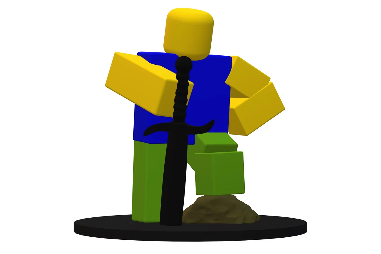 Roblox noob by ORIG | Download free STL model | Printables.com