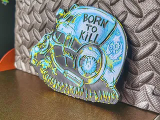 Fallout helmet hueforge by K.O Additive Labo | Download free STL model ...