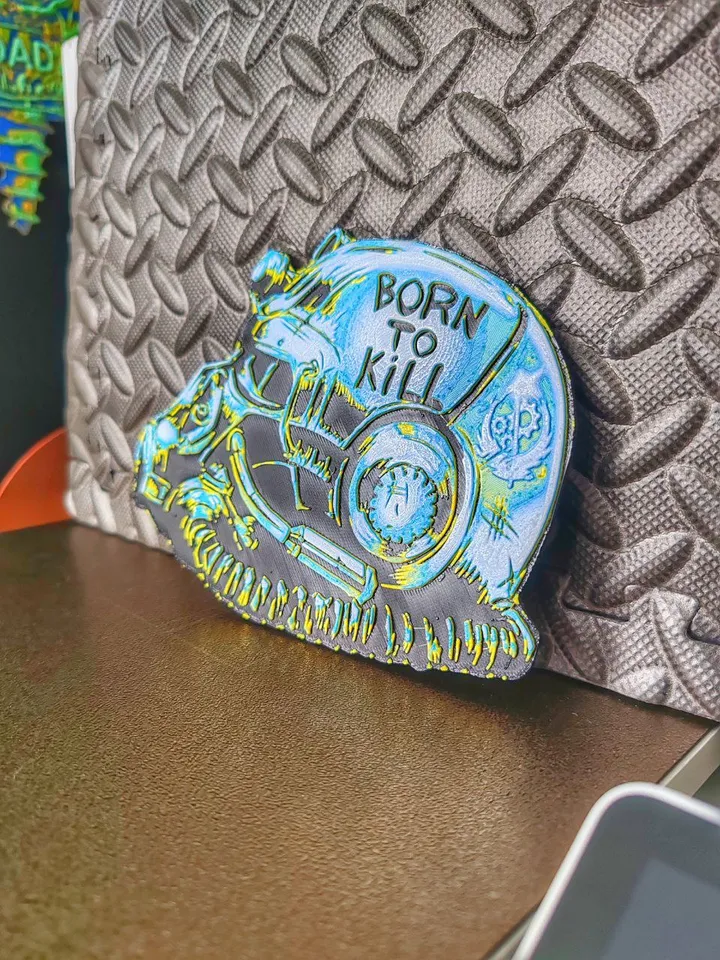 Fallout helmet hueforge by K.O Additive Labo | Download free STL model ...